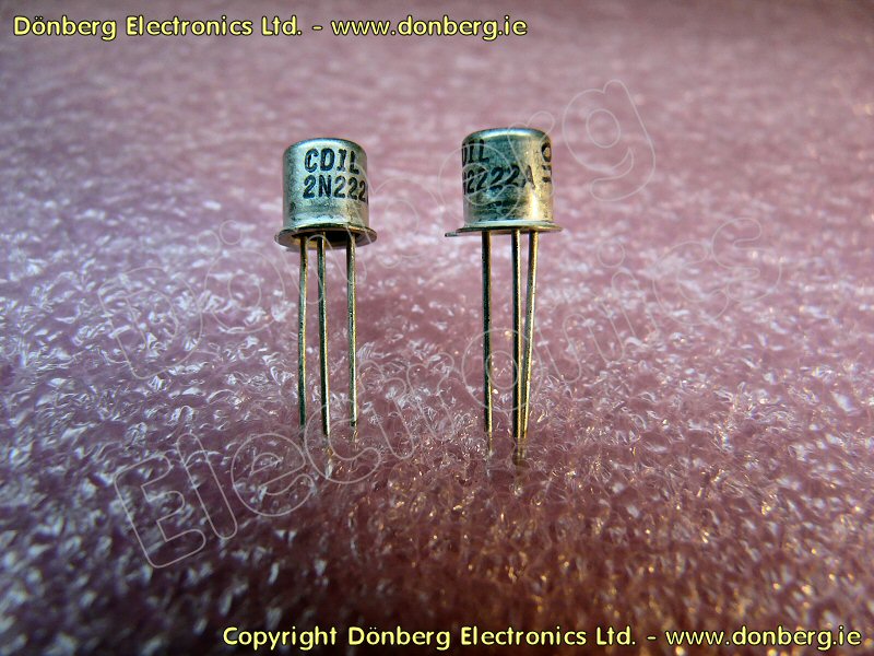 Semiconductor: 2N2222A (2N 2222A) - TRANSISTOR DE SILICIO NPN / 40V / 0 ...