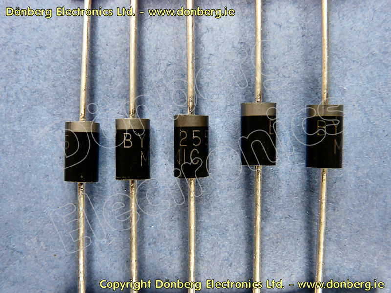 Semiconductor: BY255 (BY 255) - SILICIO DIODE / 1300V / 3A...
