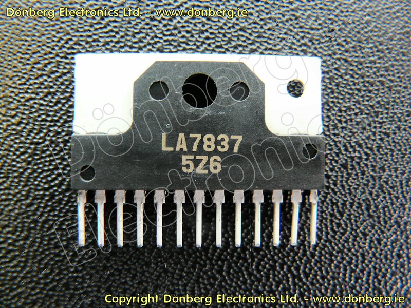 Semiconductor: LA7837 (LA 7837) - VERTICAL DESVIACIÓN CIRCUITO CON...