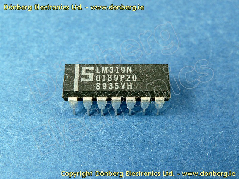 Semiconductor: LM319N (LM 319N) - 2X0PAMPLIFICADOR/HIGH SPEED PLÁSTICO ...