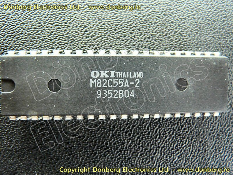 Semiconductor: M82C55A-2 (M 82C55A-2) - CMOS PROGRAMABLE PERIPHERAL...